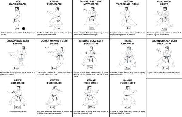 Les katas - Tai Jitsu Club Miramas